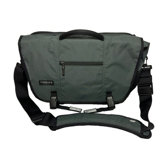 Timbuk2 | Bags | Timbuk2 Grey Nylon Messenger Laptop Bag Crossbody ...